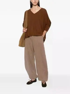 Max Mara Ribbed-knit Trousers