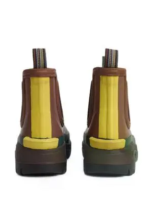 Barbour X Paul Smith Waterproof Rubber Chelsea Boots