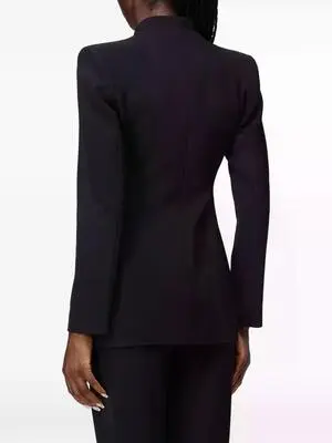 HANITA Wrap-front Tailored Jacket - Black