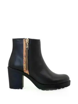 ALVIERO MARTINI 1° CLASSE Geo Classic-print Ankle Boots