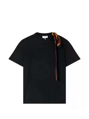Emilio Pucci Wool T-shirt With Scarf Detail