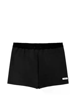 ENTIRE STUDIOS Ribbed-knit Lounge Shorts