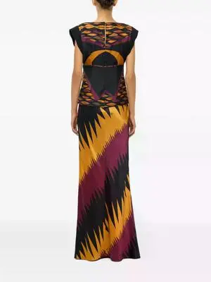 Emilio Pucci Dune Print Silk Top