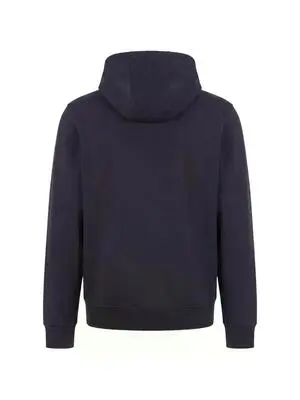 Emporio Armani Logo-plaque Drawstring Hoodie