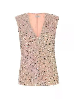 Rabanne Sequin-embellished Top