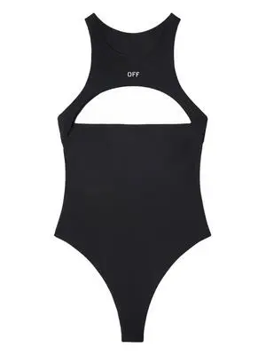 Off-White Off-stamp Swimsuit - Black
