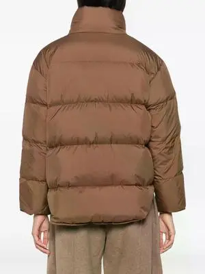 Max Mara Quilted Puffer Jacket - Brown