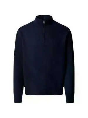 HACKETT  Elbow-patch Sweater - Blue