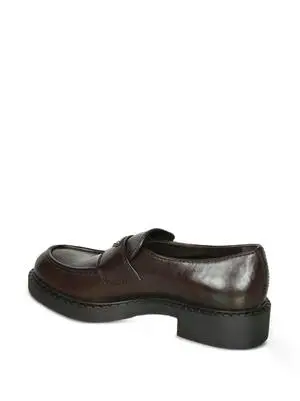 Prada Logo-plaque Chunky Loafers