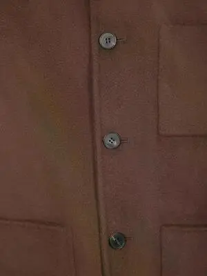 AMARANTO Buttoned Patch-pocket Shirt