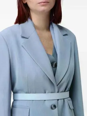 HANITA Belted Chain-detail Jacket