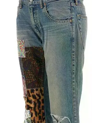 Junya Watanabe Patchwork Distressed Jeans