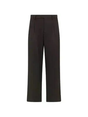 PAOLO PECORA Pleated Chino Trousers