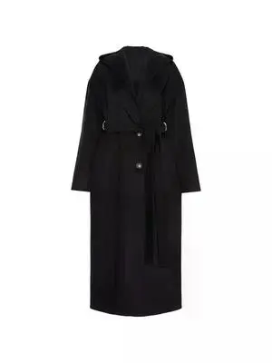 Sportmax Olmo Hooded Belted Coat