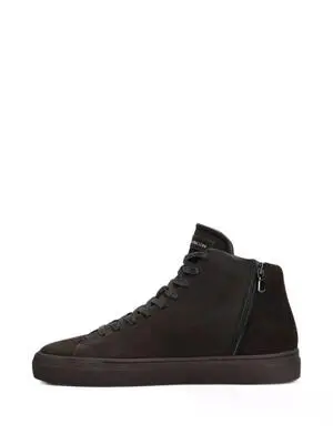 CRIME LONDON Kane Side-zip High-top Sneakers