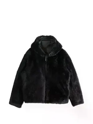 YVES SALOMON Hooded Faux-fur Jacket