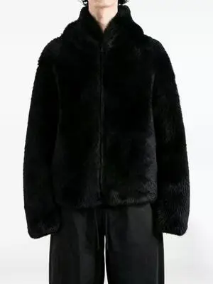 YVES SALOMON Hooded Faux-fur Jacket