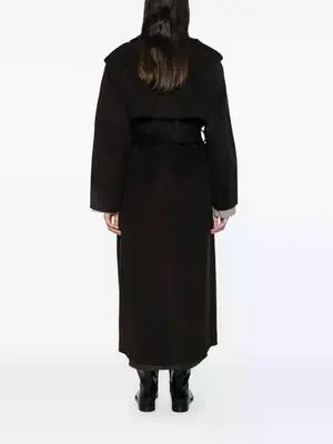 IVY OAK Double-breasted Belted Coat