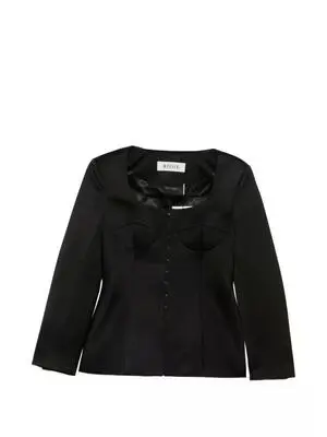 RÓHE Corset-style Hook-and-eye Jacket