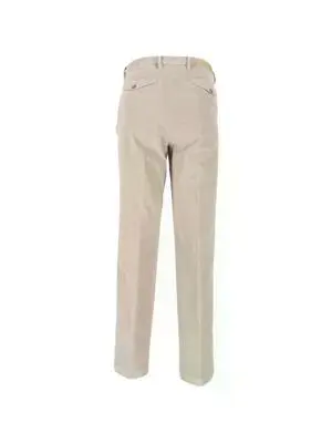 BRIGLIA 1949 Corduroy Straight-leg Trousers - Neutrals