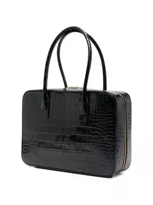 Saint Laurent Sac De Jour Croc-effect Shoulder Bag
