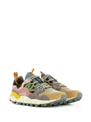 FLOWER MOUNTAIN Yamano 3 Suede Sneakers - Neutrals