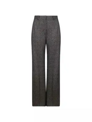 Max Mara Herringbone-pattern Trousers