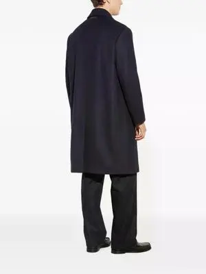 PAOLO PECORA Double-breasted Loose-fit Coat