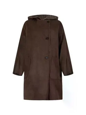 Max Mara Reversible Hooded Coat