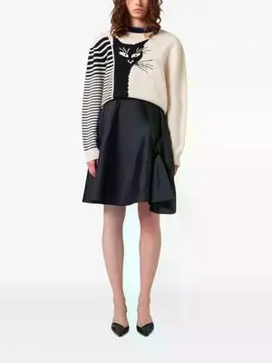 MSGM Pleated Mini Skirt