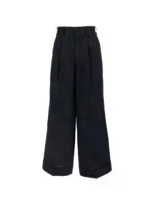 Junya Watanabe Pinstripe-pattern Pleated Trousers
