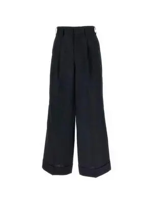 Junya Watanabe Black Wash Pants For Women