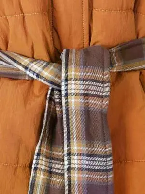 MARBELL Belted Quilted Jacket