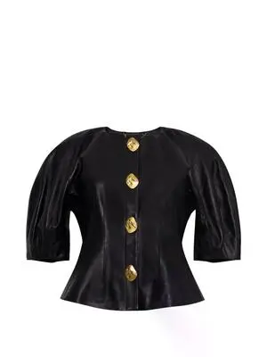 Cara Cara Fletcher Sculpted-sleeve Top