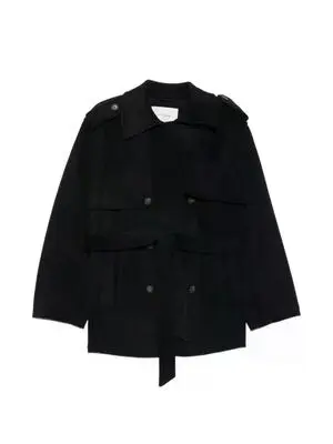 IVY OAK Belted Double-breasted Jacket