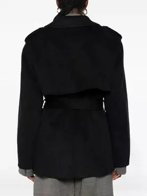 IVY OAK Belted Double-breasted Jacket