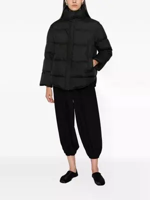 Max Mara Quilted Puffer Jacket - Black