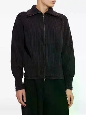 ENTIRE STUDIOS Ribbed-knit Wool Cardigan