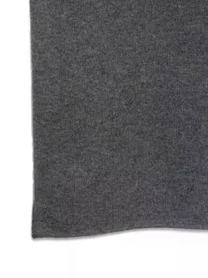 LISA YANG Fine-knit Scarf - Grey