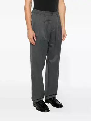 LOW BRAND Zeta Pleated-detail Tailored Trousers
