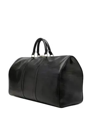 LOUIS VUITTON 1994 Epi Keepall 50 Travel Bag - Black