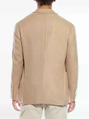 Brunello Cucinelli Single-breasted Notch-lapel Blazer - Neutrals