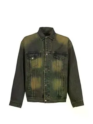 SONG FOR THE MUTE Faded-effect Denim Jacket