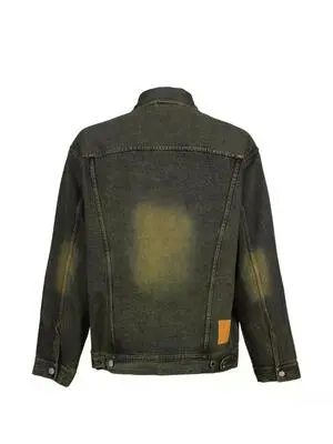 SONG FOR THE MUTE Faded-effect Denim Jacket