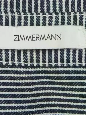 Zimmermann Patience Striped Utility Shirt