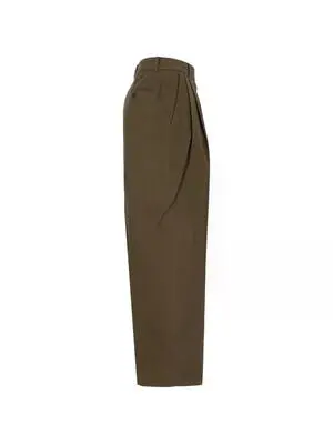 DUNST Double-pleated Wide-leg Trousers