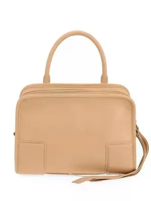 Loewe 2020s Amazona Leather Tote Bag - Neutrals