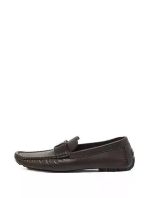 Louis Vuitton Gold Tone Loafers For Men