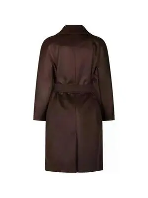 Max Mara Belted Notched-lapel Coat
