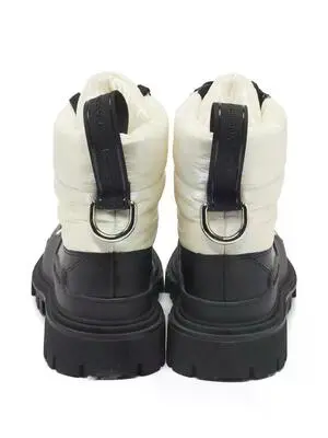 Dolce & Gabbana Padded Panel Combat Boots